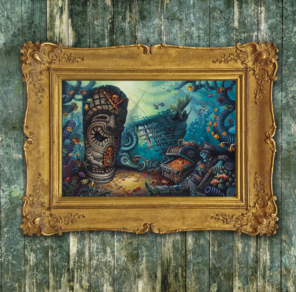 HOT DEAL! Art for $5 Bucks! ($15 for a Set of 3) – Tiki Shark Art